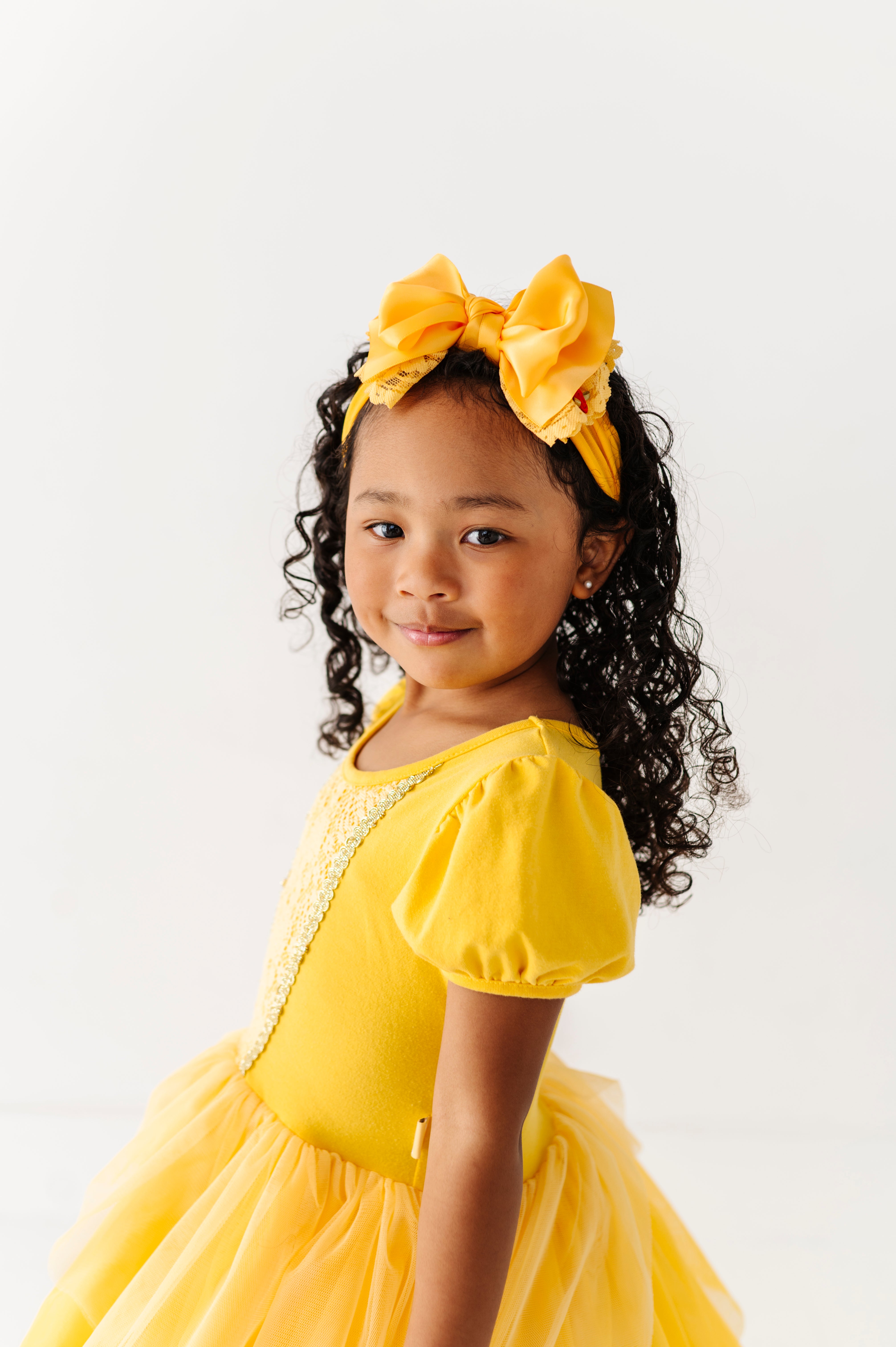 NOVELTY FAB®: Yellow Princess – Baby Bling Bows