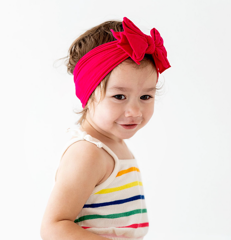FAB-BOW-LOUS®: fuchsia – Baby Bling Bows